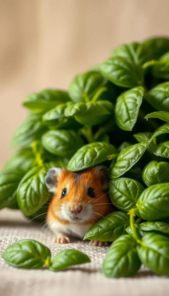 Can Hamsters Eat Basil