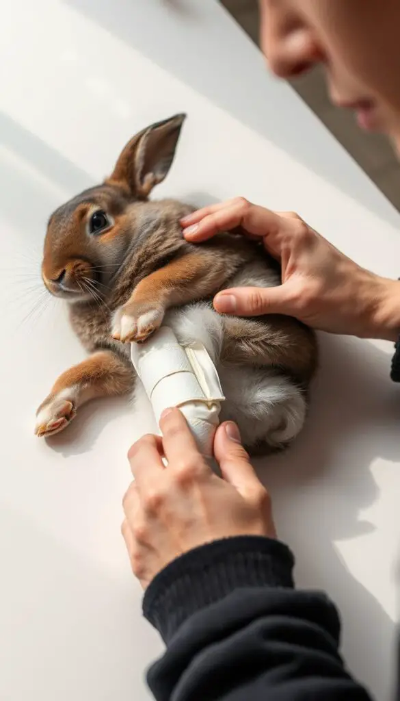 Can A Rabbits Broken Leg Heal On Its Own