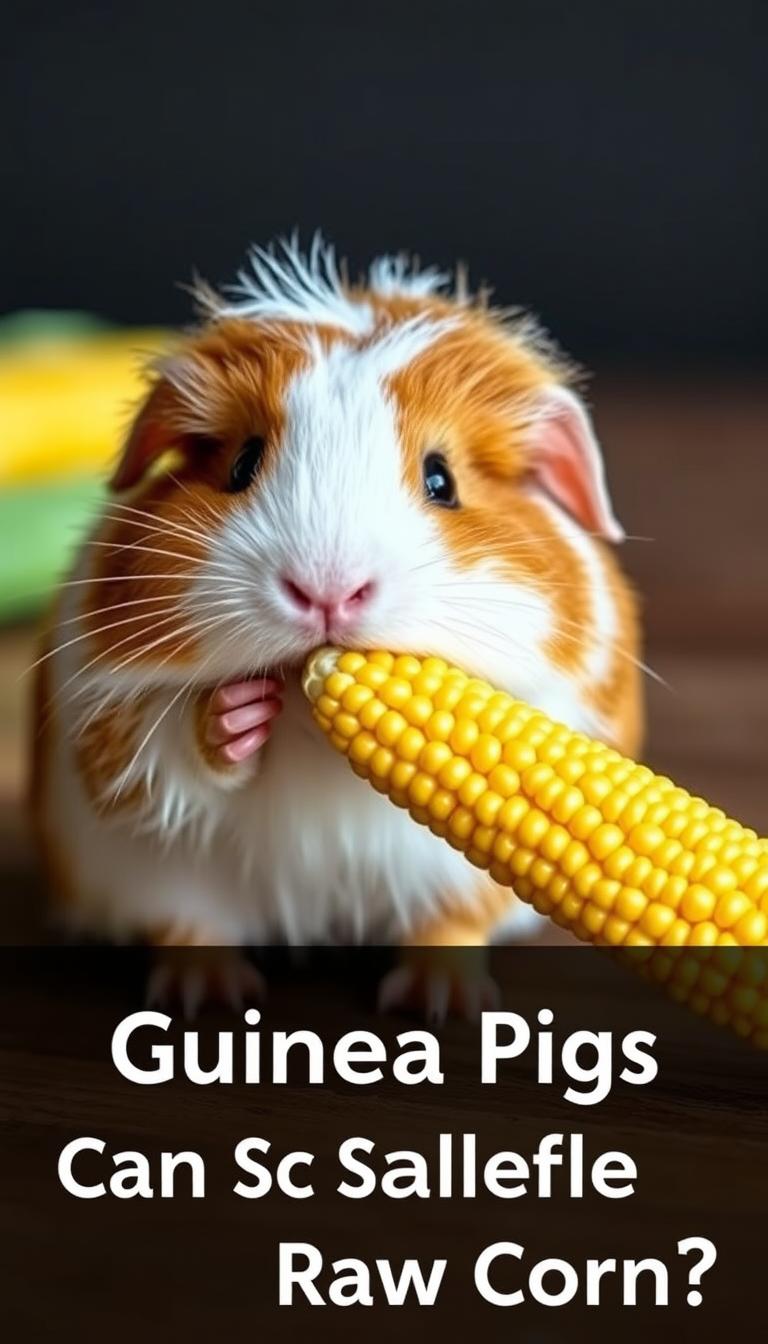 Can Guinea Pigs Eat Raw Corn?