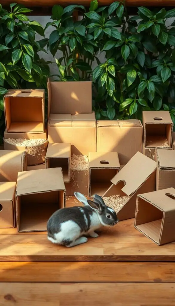 Can Rabbits Chew Cardboard