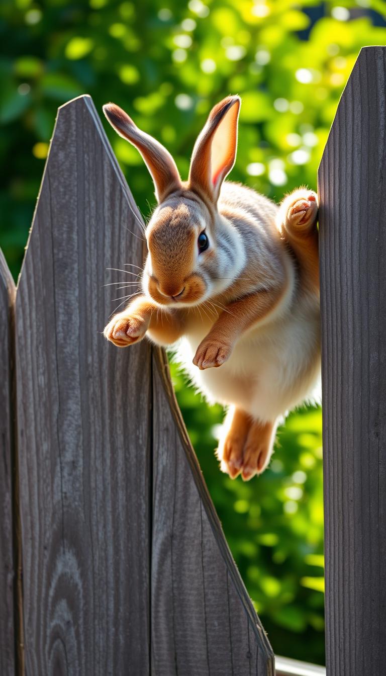 Can Rabbits Climb Fences