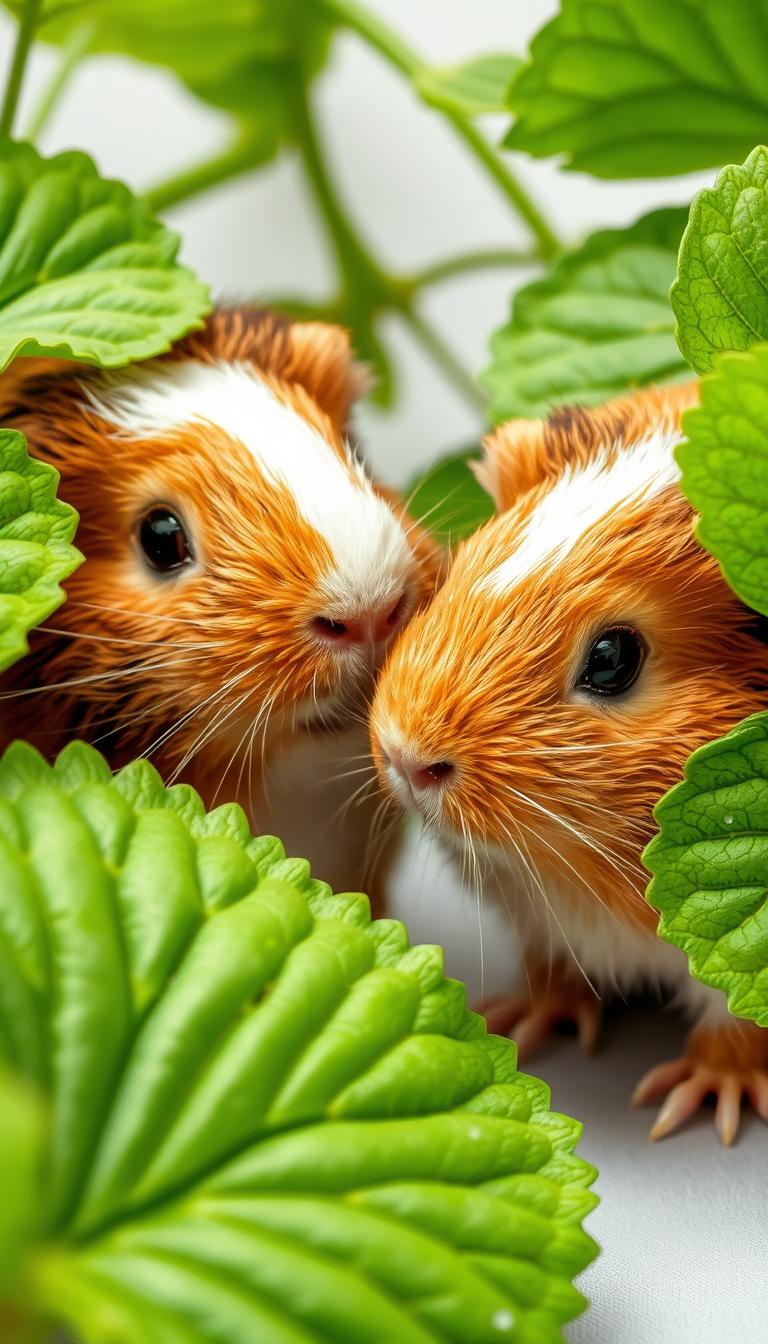 Can Guinea Pigs Eat Strawberry Leaves?