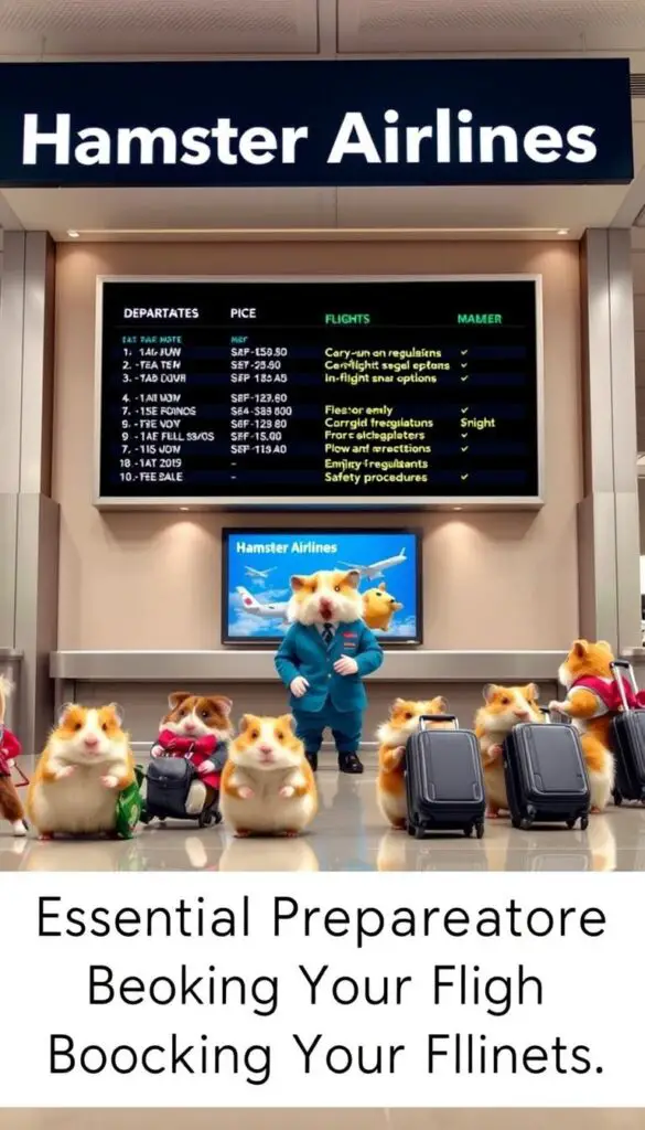 Can Hamsters Fly On Airplanes