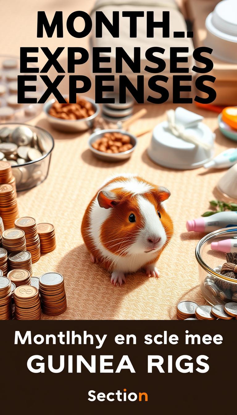 How Much Do Guinea Pigs Cost Per Month?