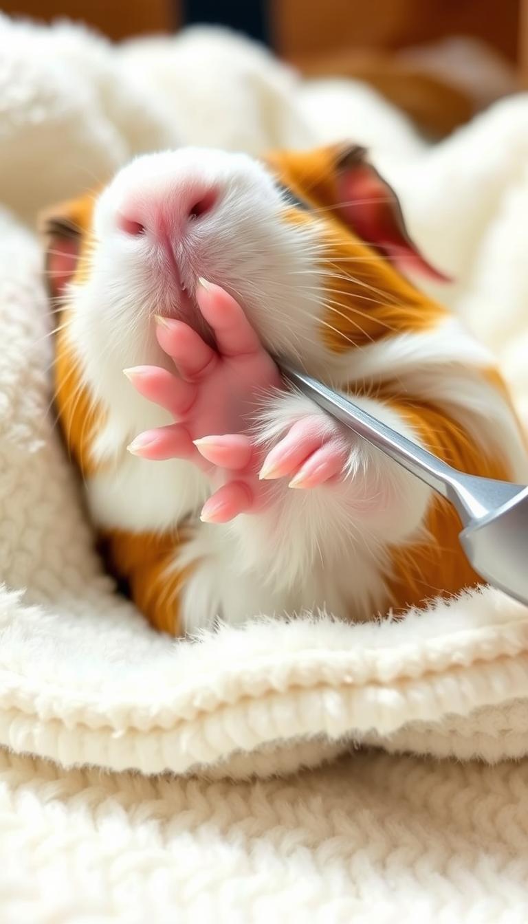 How To Cut A Guinea Pig's Nails?